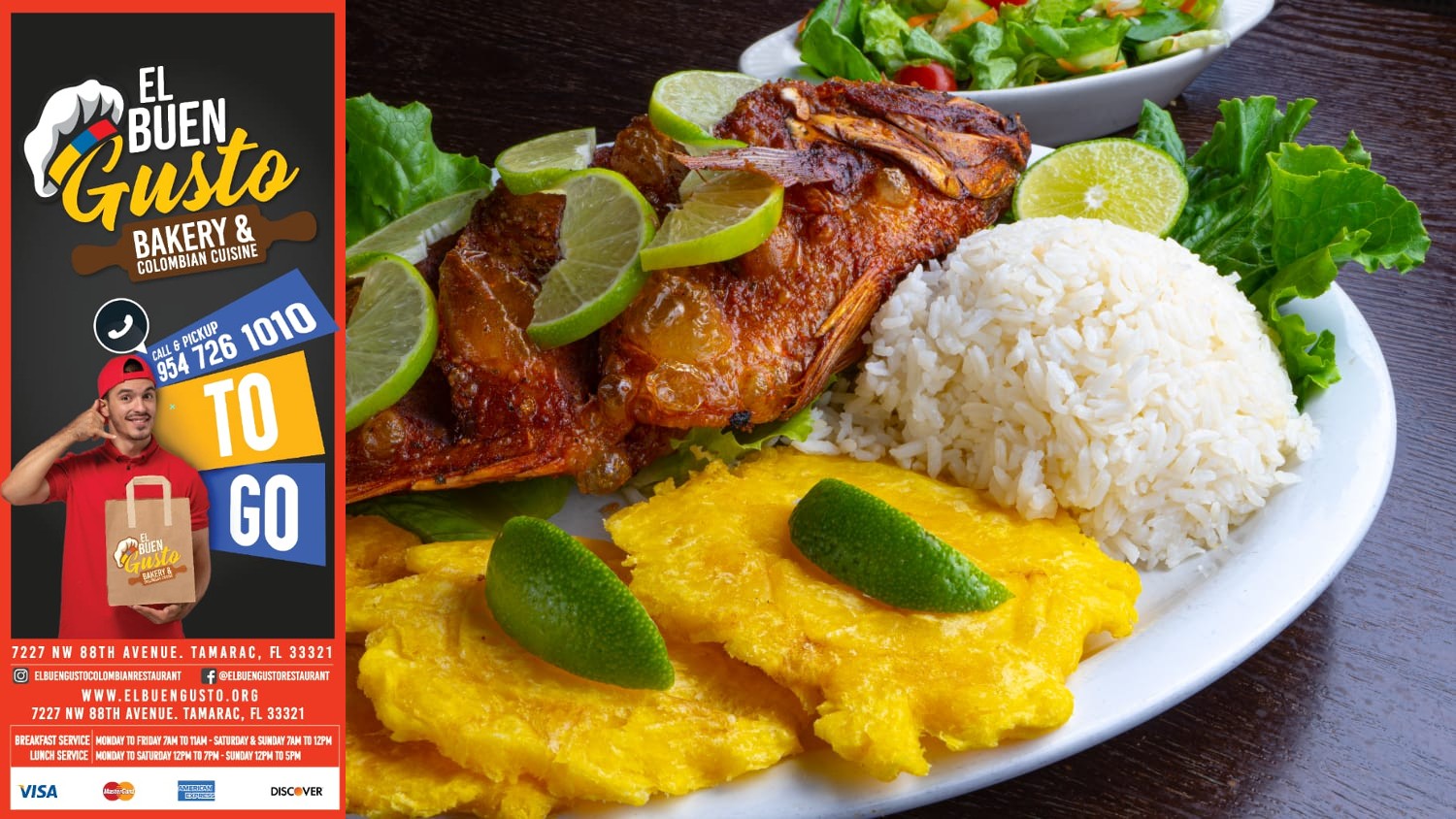 Ordena y Recoge - Restaurante EL BUEN GUSTO Tamarac - Florida – Estados ...